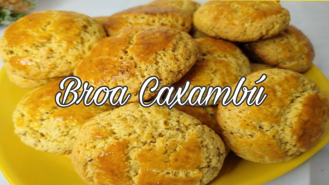 BROA CAXAMBÚ FÁCIL E RÁPIDA OU BROA DE FUBÁ - YouTube