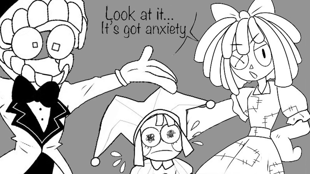 TADC Comic Dub: Poor Pomni, she's got anxiety... - YouTube