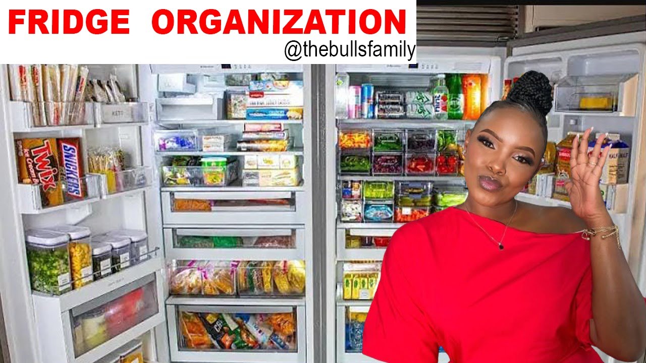 AFFORDABLE FRIDGE ORGANIZATION TIPS//CLEAN+RESTOCK WITH ME - YouTube
