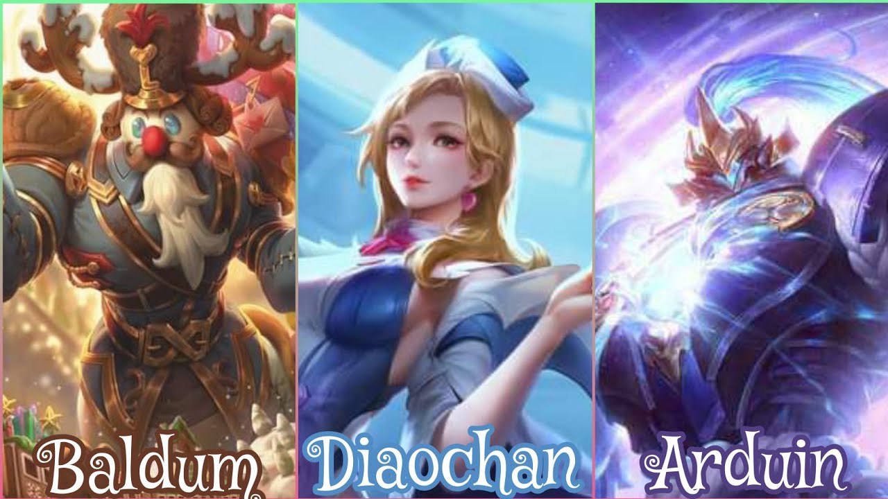 New skin Baldum Diaochan Arduin • RoV | Cynzia - YouTube