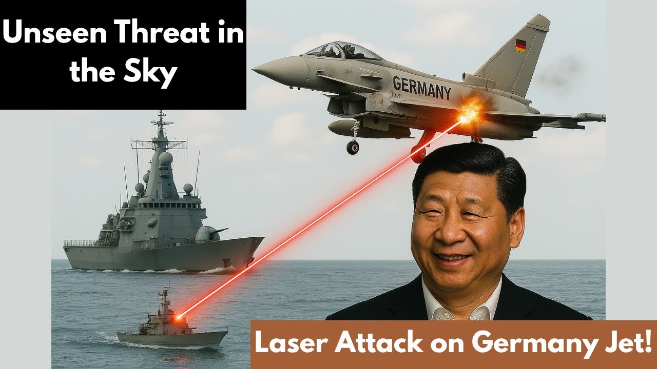 Germany Accuses China of Laser Attack on EU Jet | Unseen Threat In The ...
