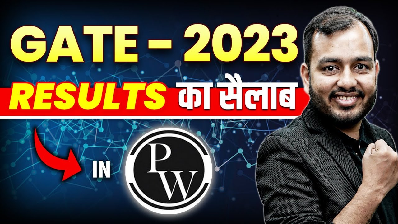 GATE - 2023 Results का सैलाब - YouTube