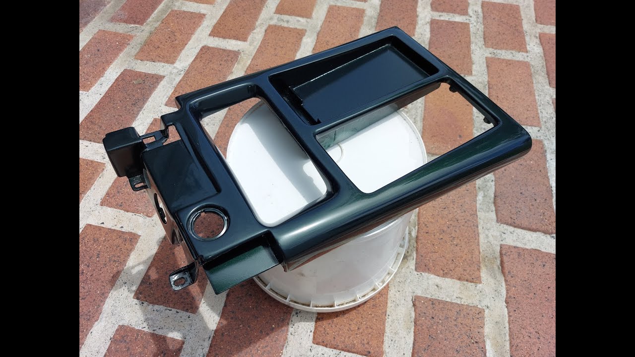 Corvette C4 1996 Centre Console - Part 3, Paint - YouTube