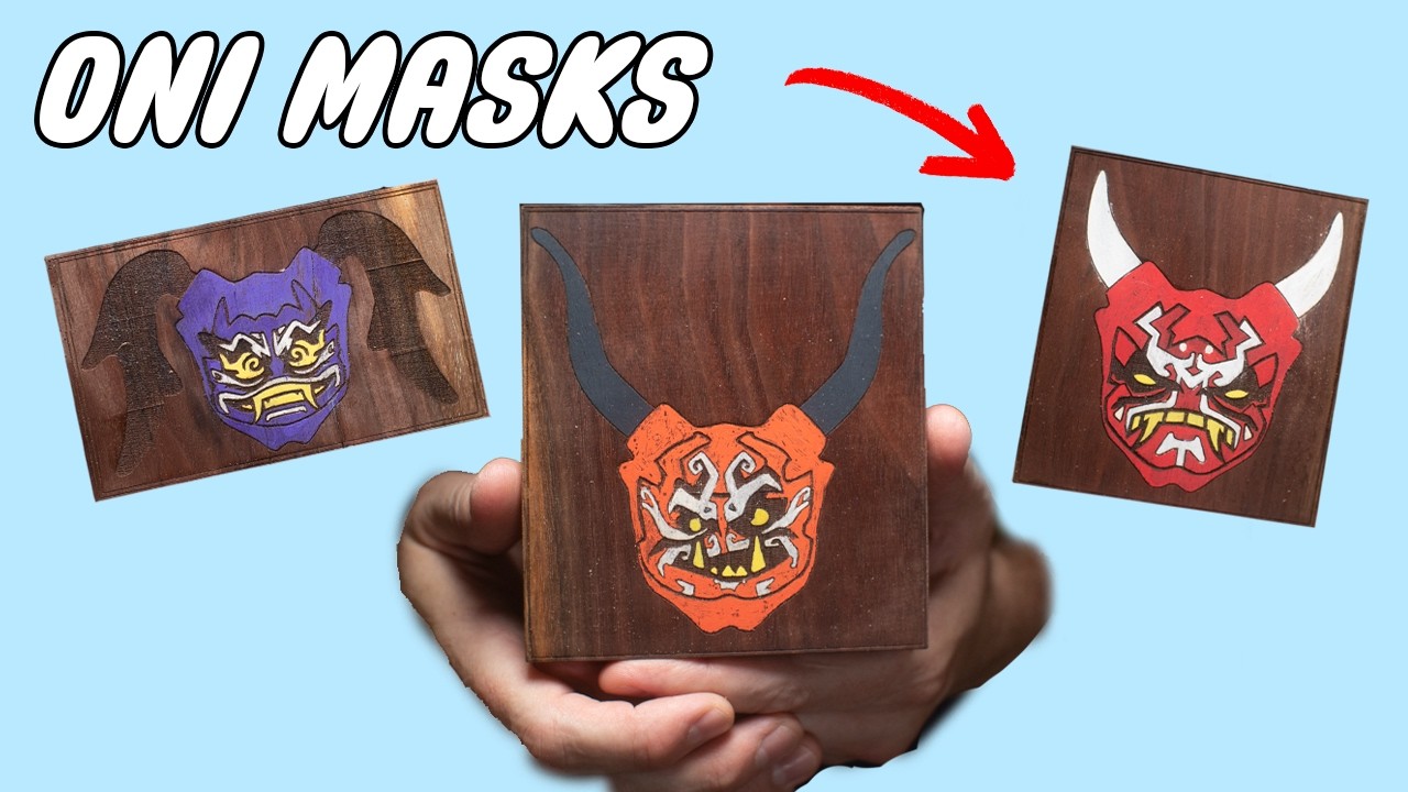 Unleashing the Power of Oni: DIY Lego Ninjago Paintings - YouTube