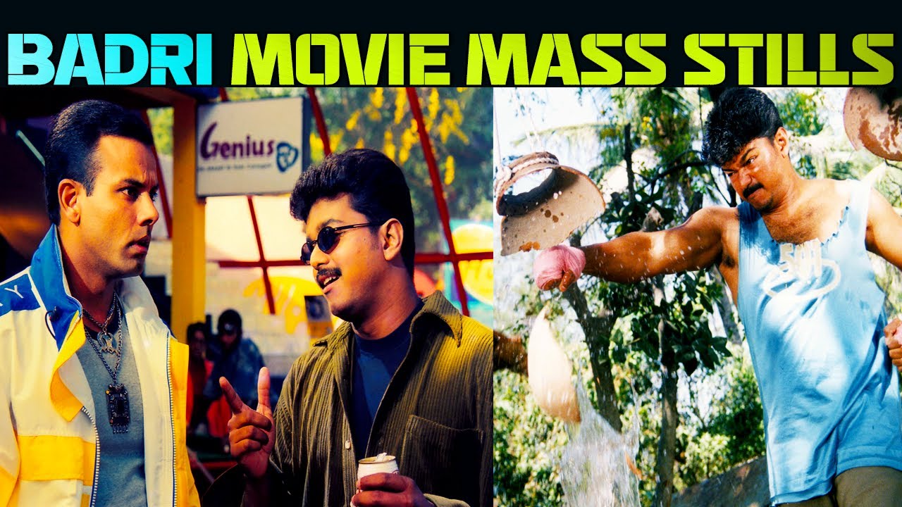 Badri Movie Mass Stills | Thalapathy Vijay | Actor Vijay | Thalapathy ...