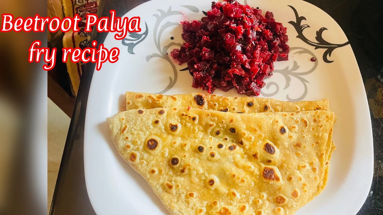 Beetroot Palya recipe in Kannada | How to make Beetroot Palya Fry ...