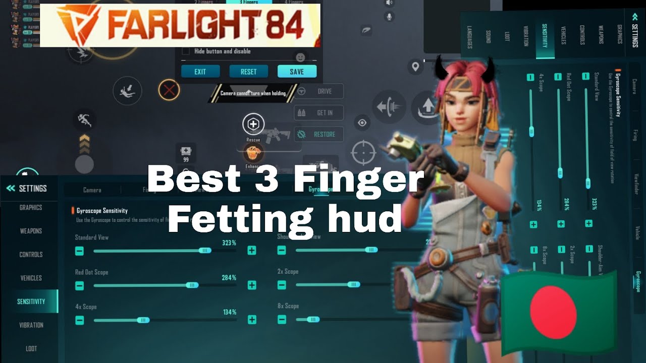 The ULTIMATE Farlight 84 HUD Guide! (2/3/4 Finger Phone + iPad HUD ...