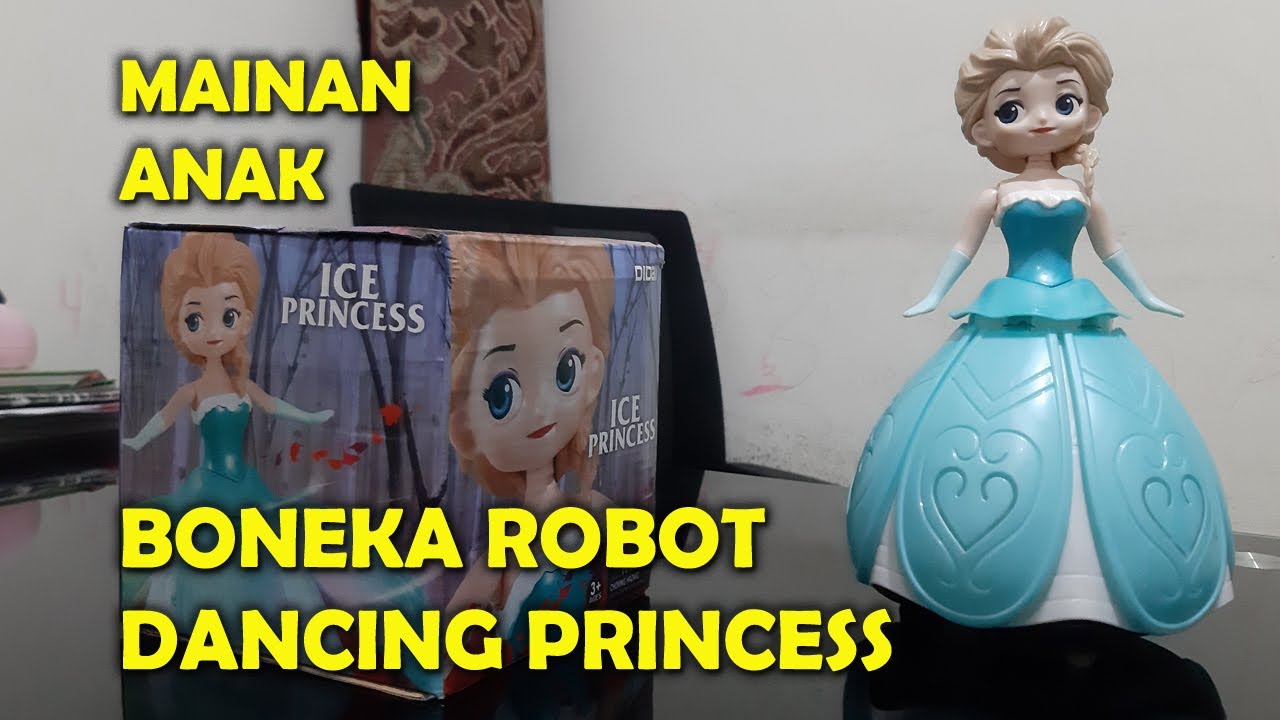Review Mainan Anak Robot Boneka Dancing Princess Elsa Frozen & Sophia ...