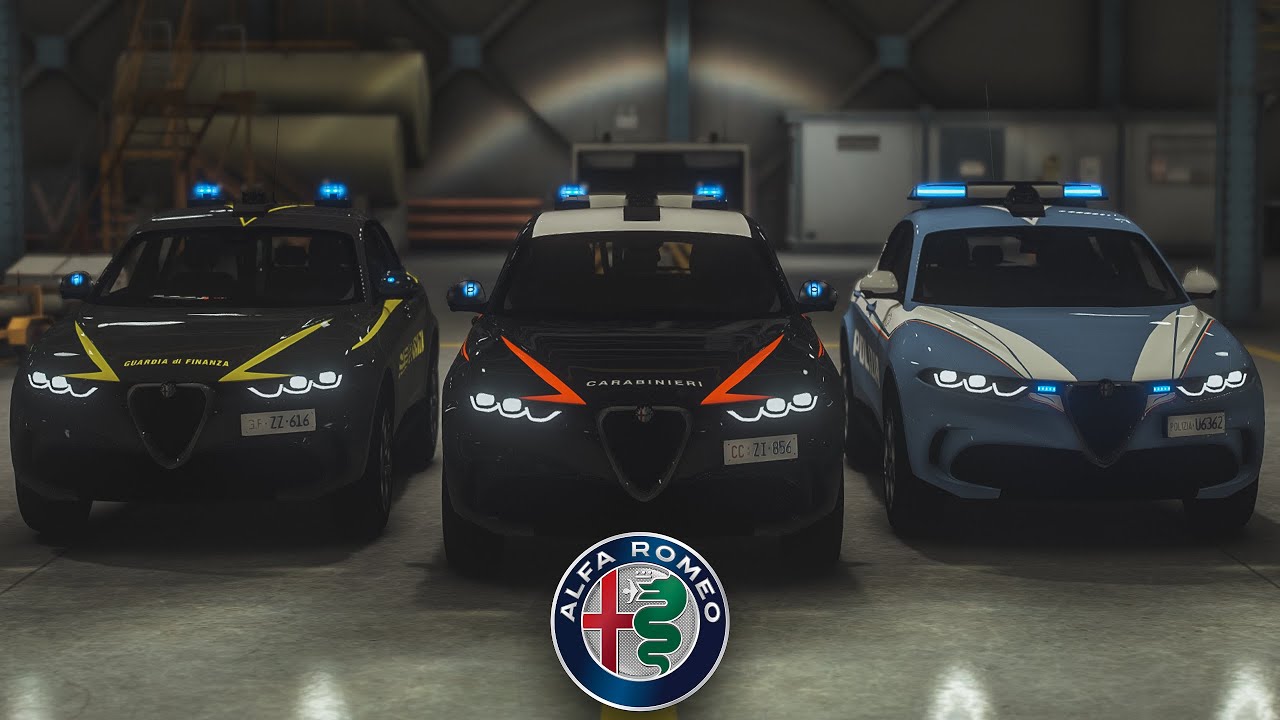 GTA V - Alfa Romeo Tonale Finanza, Carabinieri e Polizia - FiveM Ready ...
