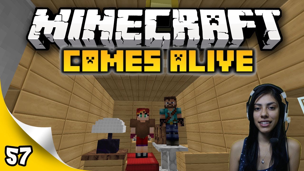 Minecraft Comes Alive - Ep 57 - New Roomates! - YouTube