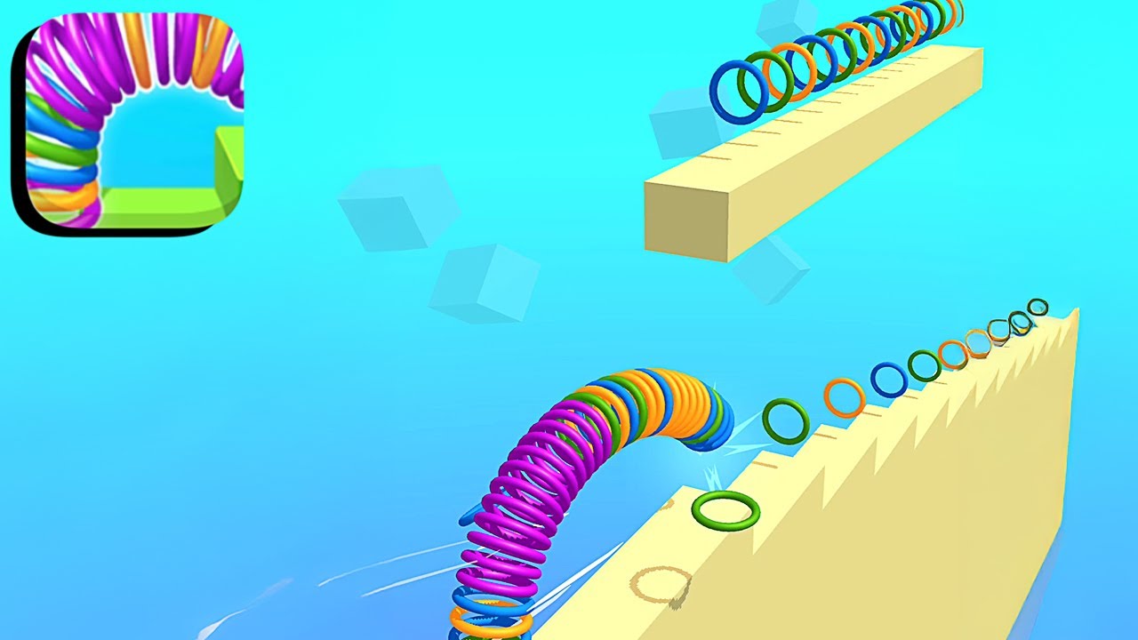 Slinky Run - All Levels Gameplay Android,ios (Part 19) - YouTube