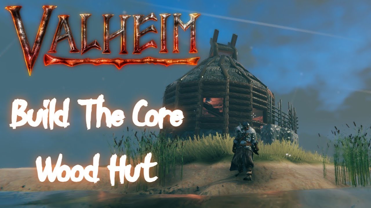 Valheim - Build The Core Wood Hut (Debug Mode) - YouTube