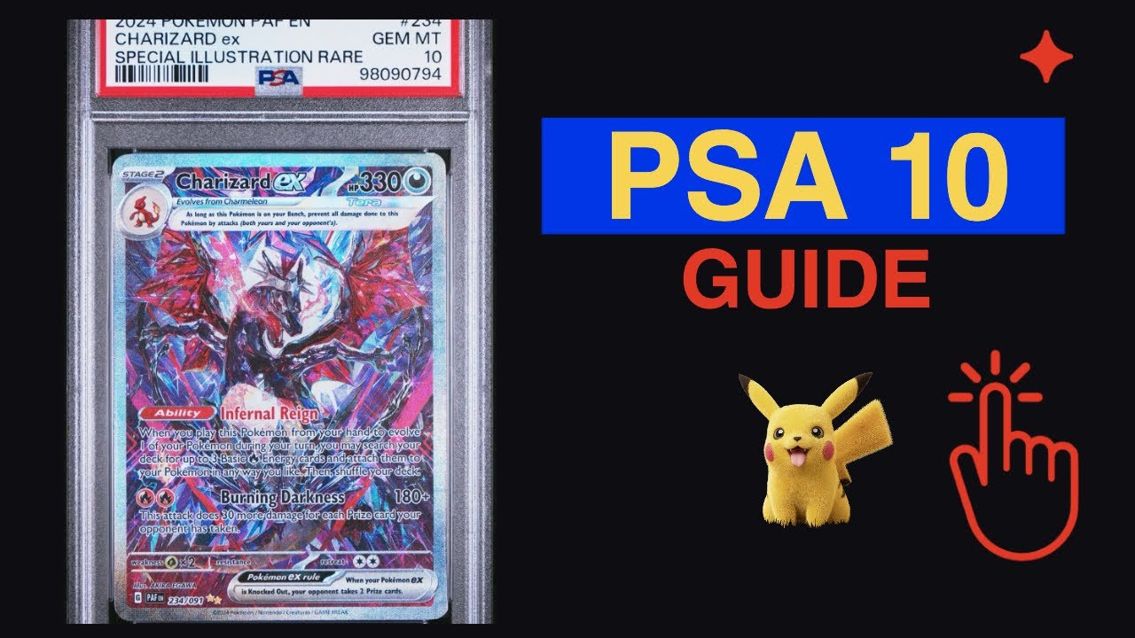 How To Get A Perfect PSA 10 Grade Every Time - YouTube