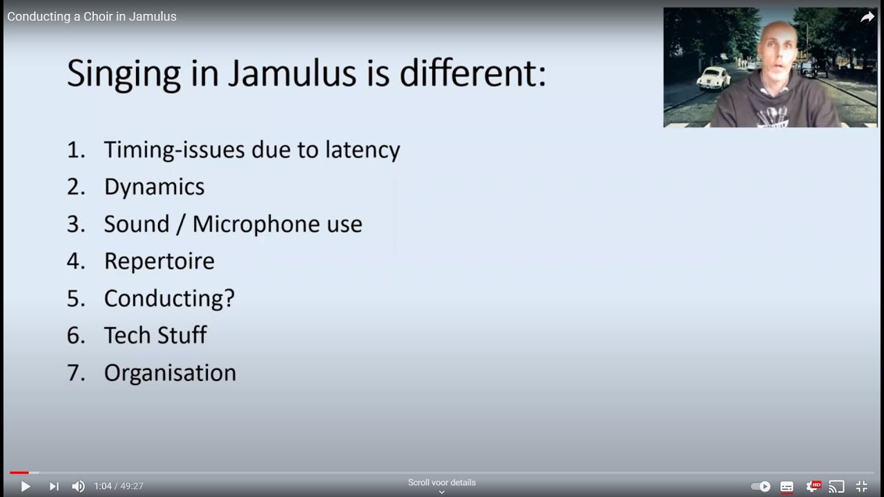 Conducting a Choir in Jamulus - YouTube