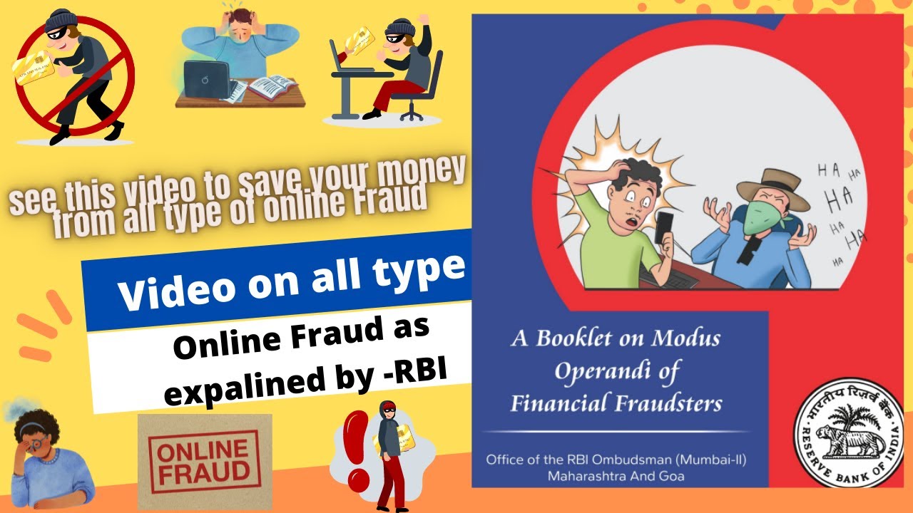Details by RBI on Modus Operandi of Financial Fraudsters, all types of ...