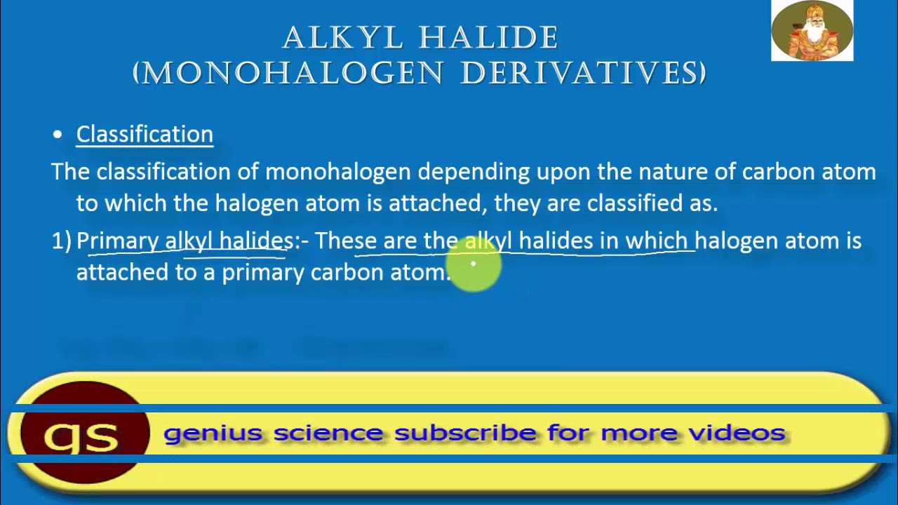 12th Che 2 Ch- HDA | Classification of Monohalogen Derivatives | 12th ...