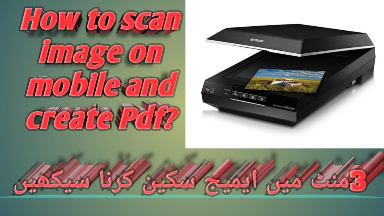 How to scan documents and make pdf in mobile phone - YouTube