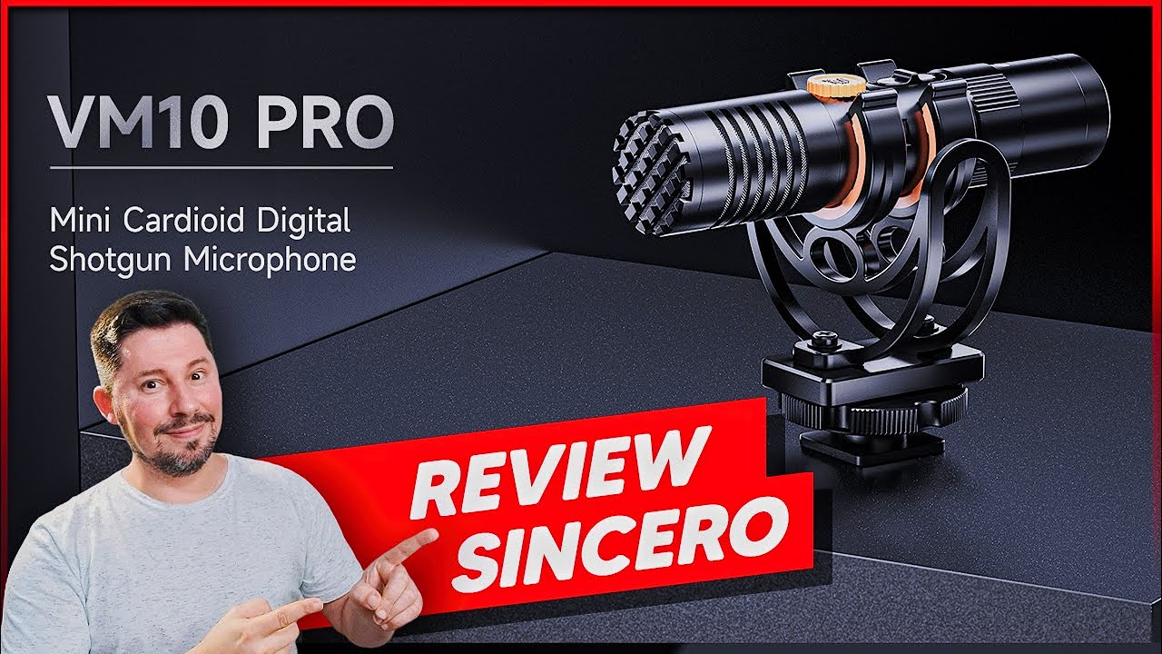 Microfone VM10 PRO da Comica (CÂMERA e CELULAR) | Review Sincero - YouTube