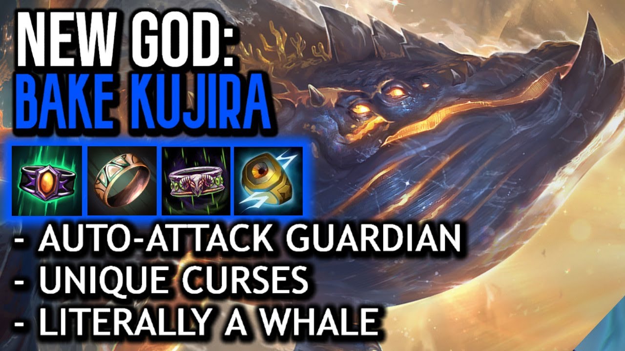 BAKE KUJIRA IS AN AUTO-ATTACK GUARDIAN?! - SMITE New God - YouTube