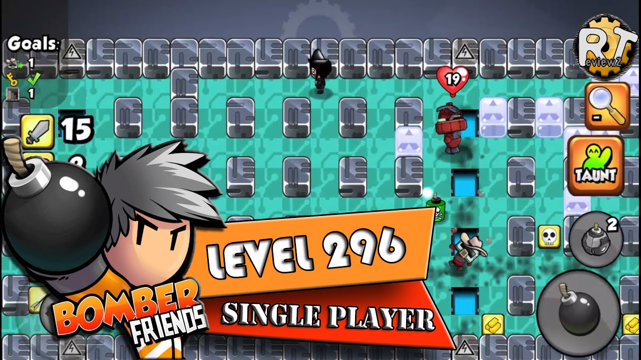 Bomber Friends - Single Player Level 296 - YouTube