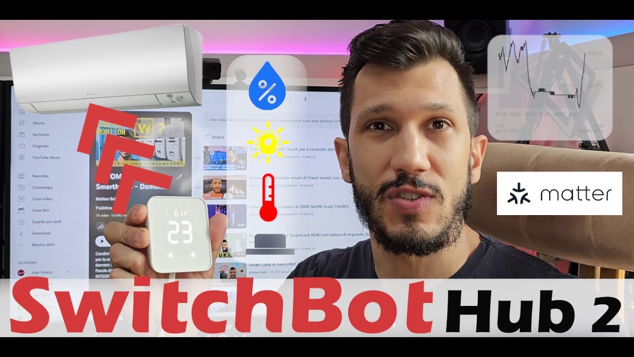 Hub 2 di Switchbot ci porta Matter... e tanto altro! - YouTube