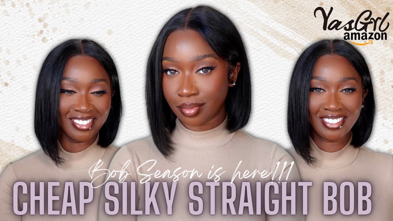 Silky Straight Bob | Install and Review | ft Yas Grl | Tan Dotson - YouTube