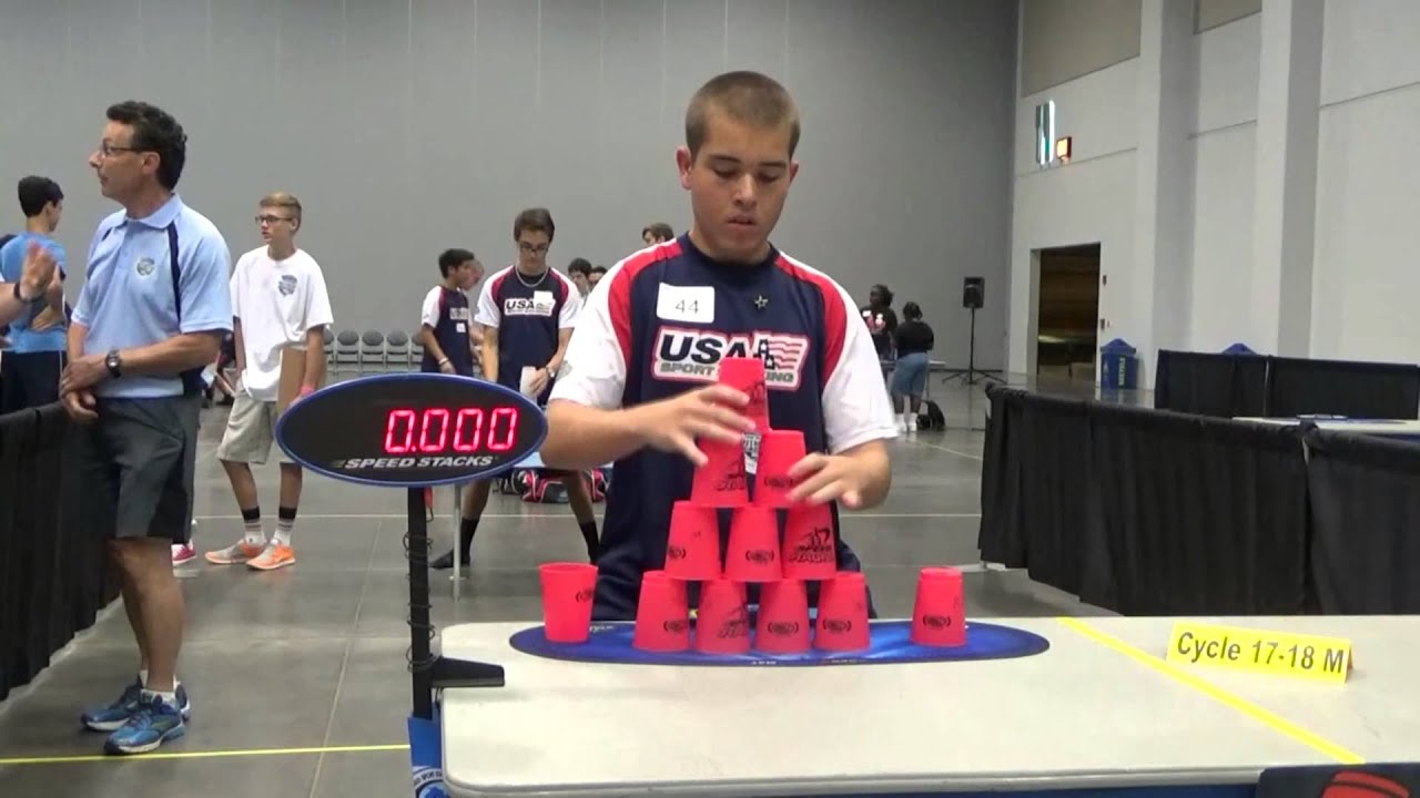 2015 AAU Junior Olympic Games Sport Stacking Championships! Day Two ...