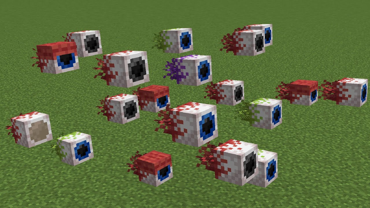 terraria demon eye in minecraft - YouTube