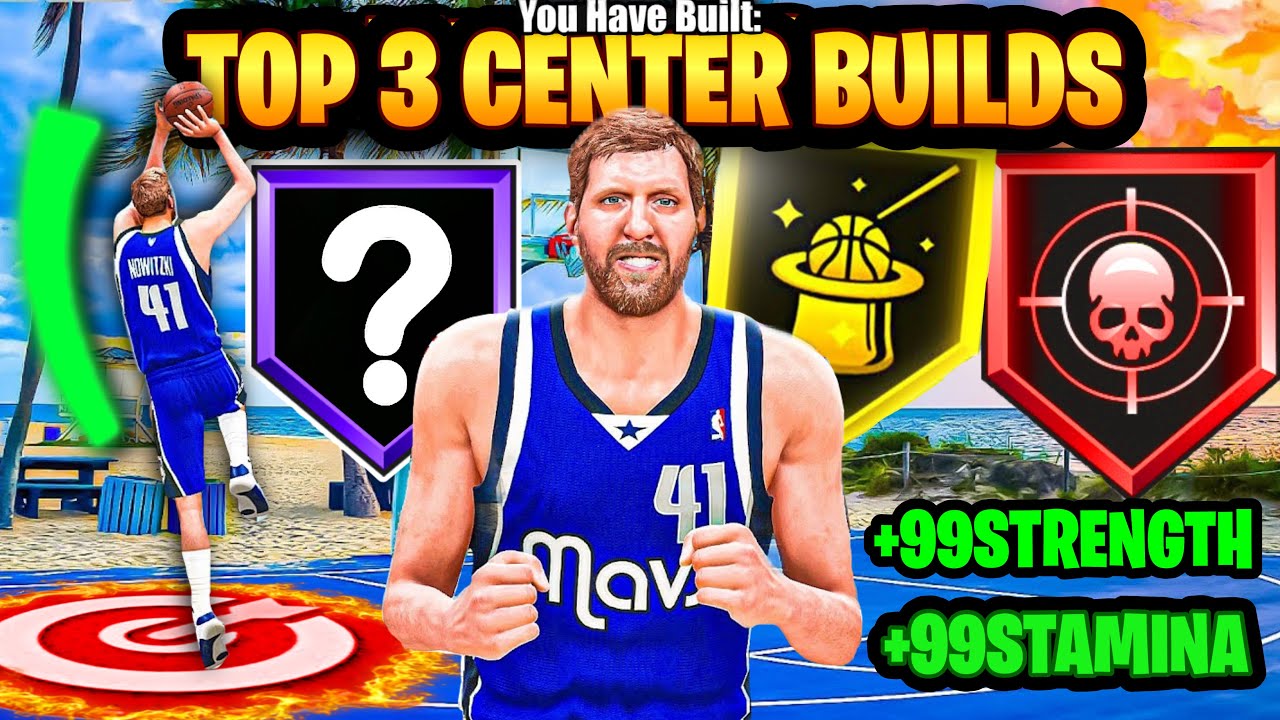 This 7ft CENTER BUILD + NBA 2K25 BEST JUMPSHOT is NBA 2K25 BEST BUILD ...
