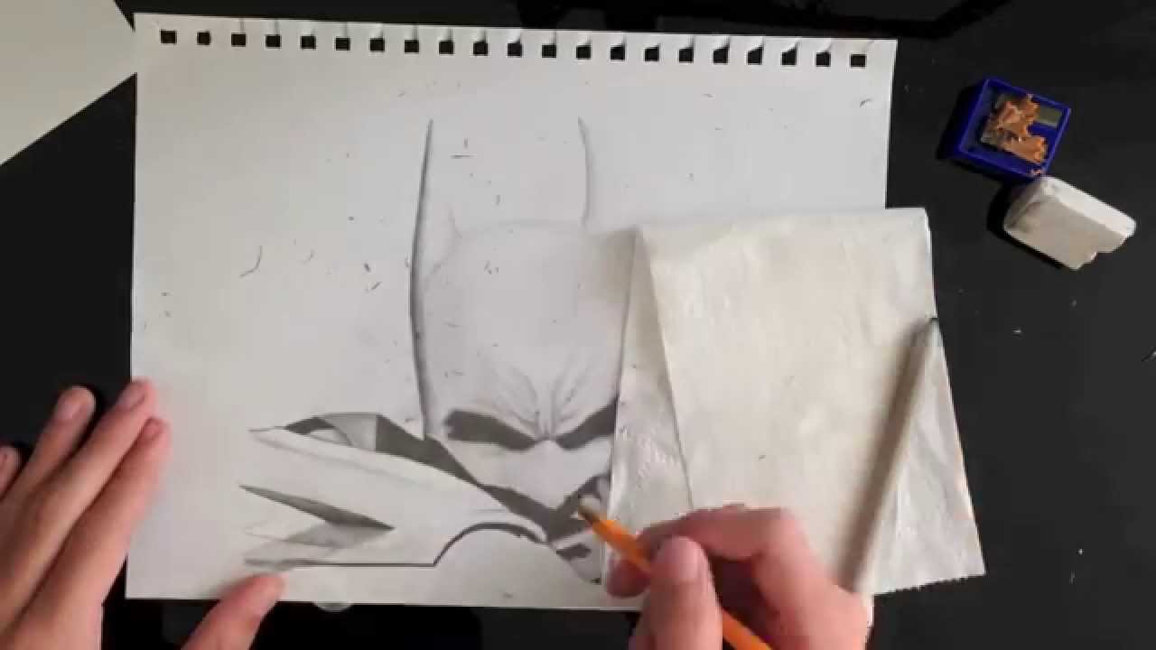 Batman Arkham City Speed Drawing - YouTube