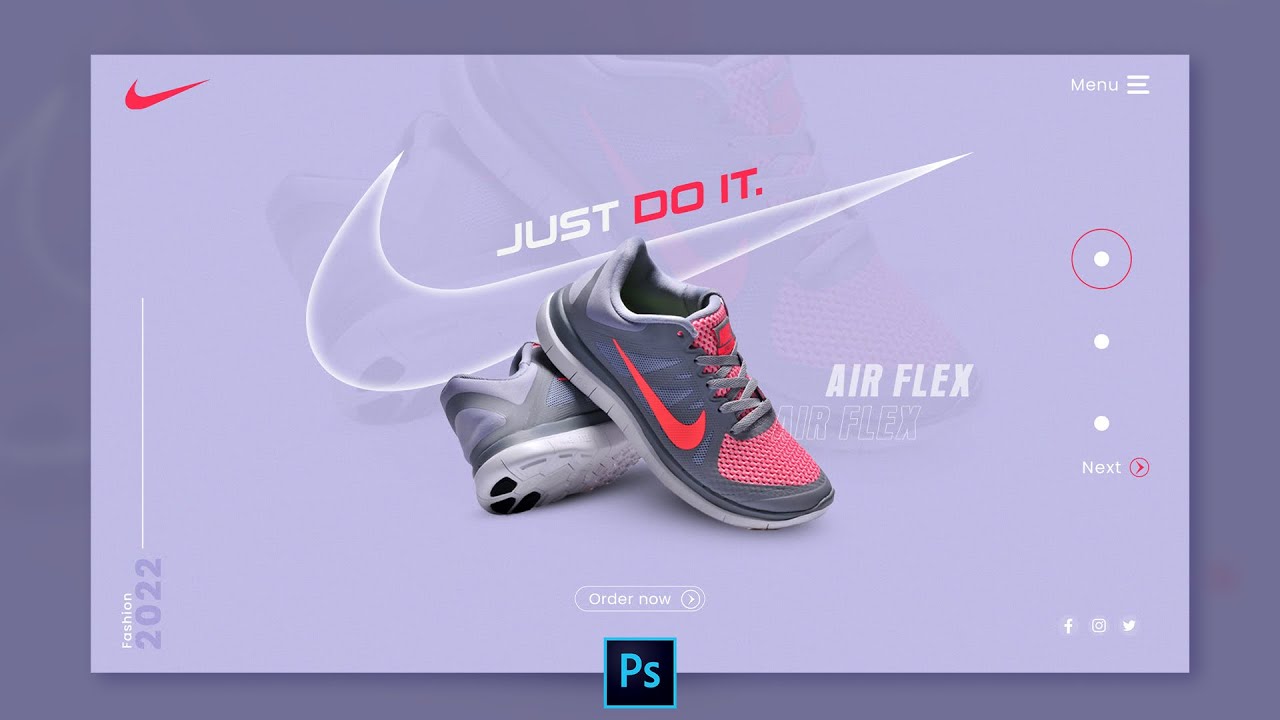 Create Professional Website Ui Design Using Photoshop Ui Design