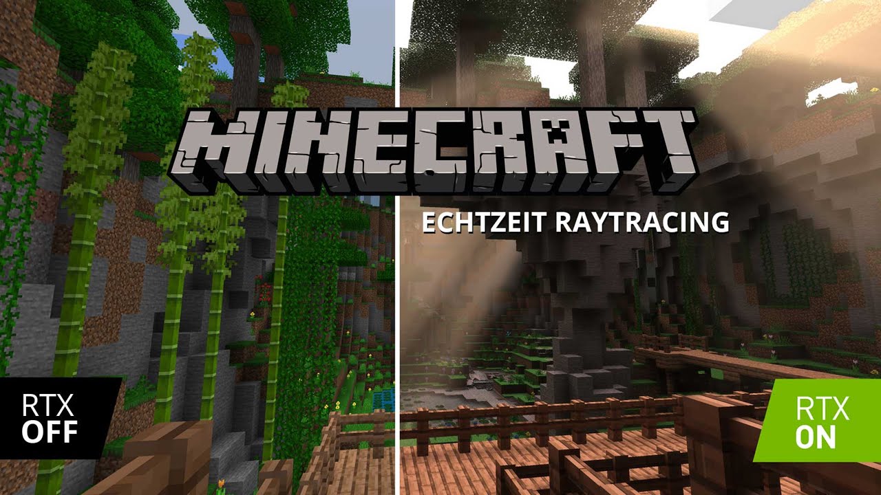 Minecraft RTX On Vs RTX OFF - (Açık Vs Kapalı) - RTX 4060 #minecraft # ...