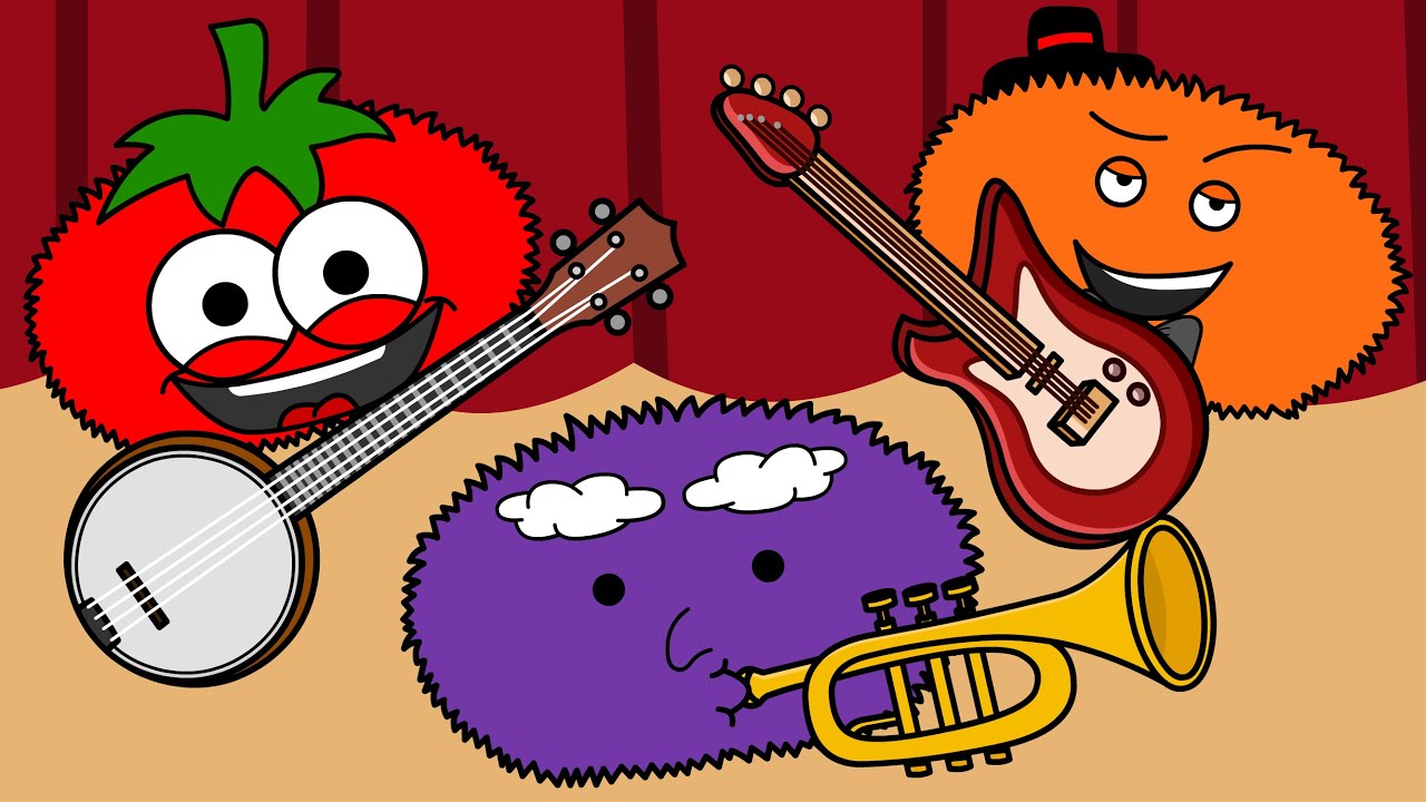Musical Instruments +More Kids Songs | English Tree TV - YouTube