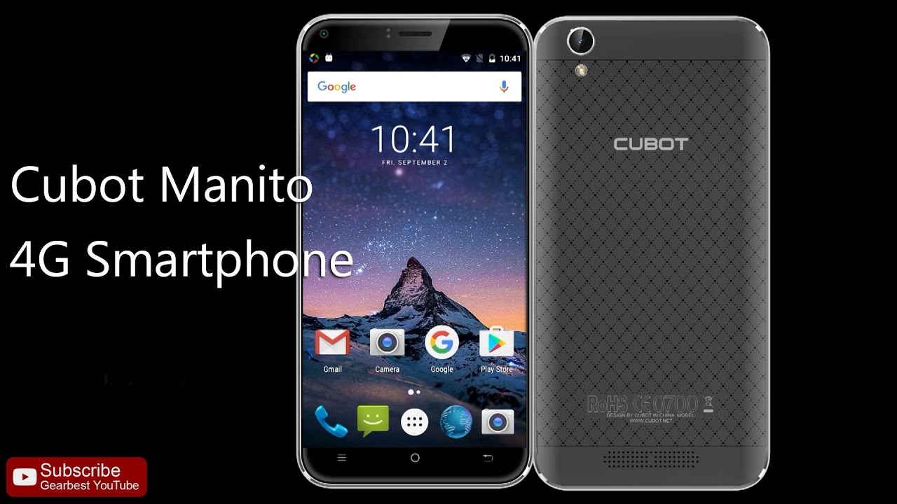 Cubot Manito 4G Smartphone - Gearbest.com - YouTube