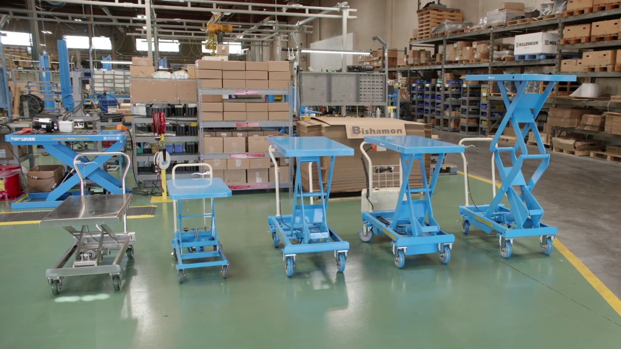 MOBILE LIFT MobiLift BX and BXB Series from Bishamon - YouTube