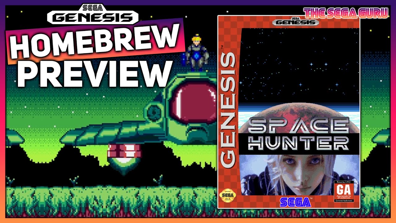 Space Hunter - New Sega Genesis Game by Yuniyoshi Danji - YouTube
