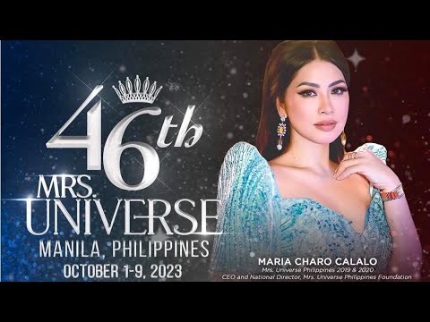 You’re One With The Universe | Charo Laude | 46th Mrs. Universe Pageant ...