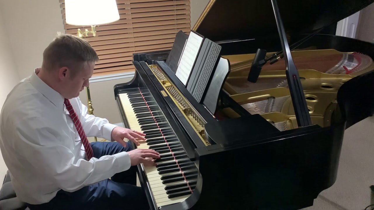 Once in Royal David’s City -Piano Solo by Brandon Bascom - YouTube