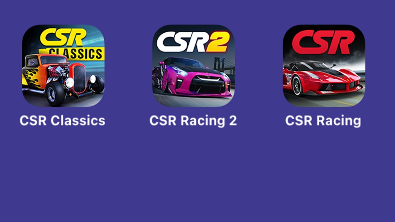 CSR Racing Classics, CSR Racing 2, CSR Racing, iOS Gameplay - YouTube