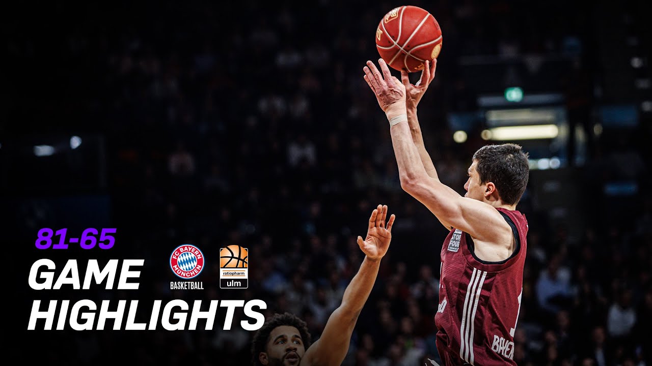 FC Bayern München Highlights | FCBB - Ulm 81:65 | BBL-Pokal 23/24 ...