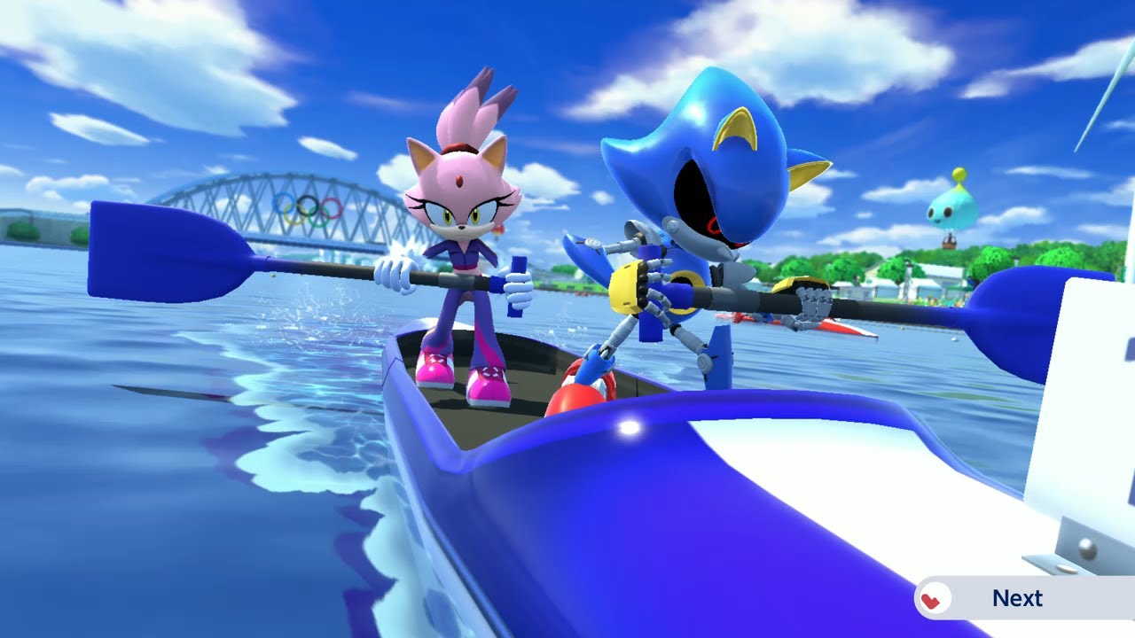 MARIO & SONIC AT THE OLYMPIC GAMES Metal Sonic - Canoe & Fencing - YouTube