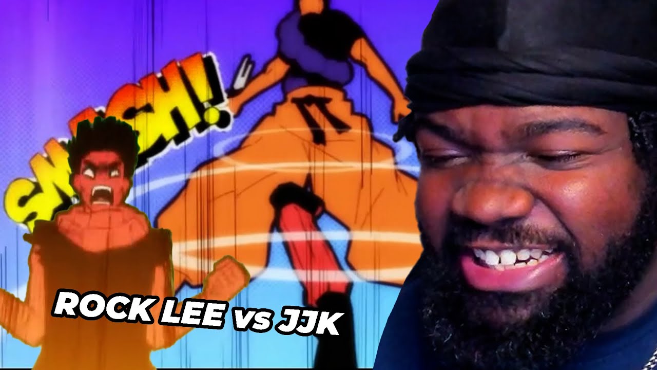 Rock Lee's Taijutsu Takes Down the JJK Verse! - YouTube