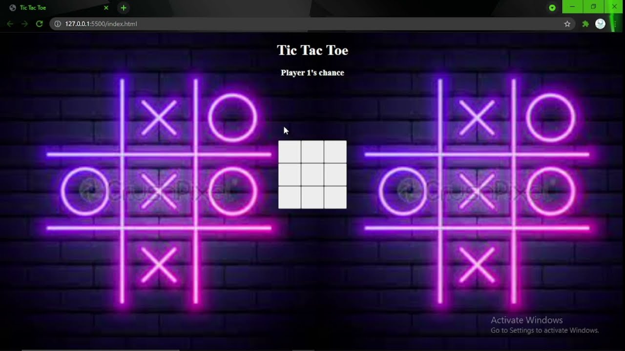 Creating Tic Tac Toe Using Html Css Javascript Easiest Way To 6191
