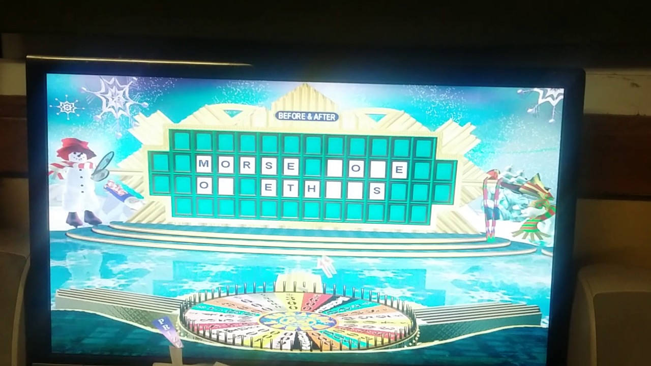 Wheel of fortune PC Run 2017 Game 1 part 2 - YouTube