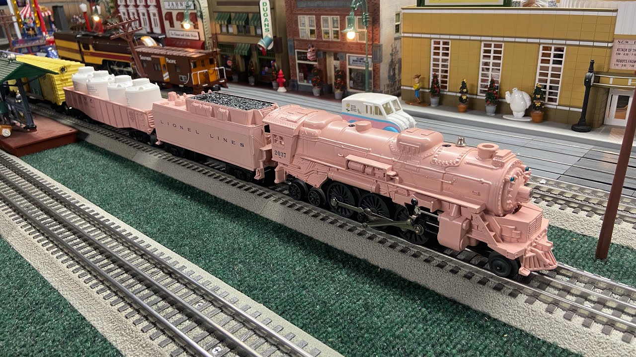 Lionel Girls Train Set 6-31700 on the C&M O Scale Toy Train Model ...