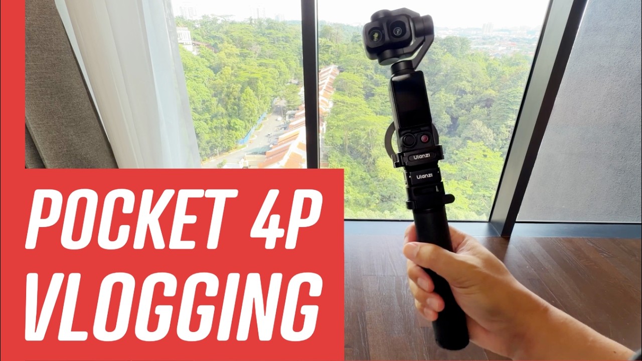 Vlogging with the DJI Osmo Pocket 4P (First Impressions & Best Accessories)