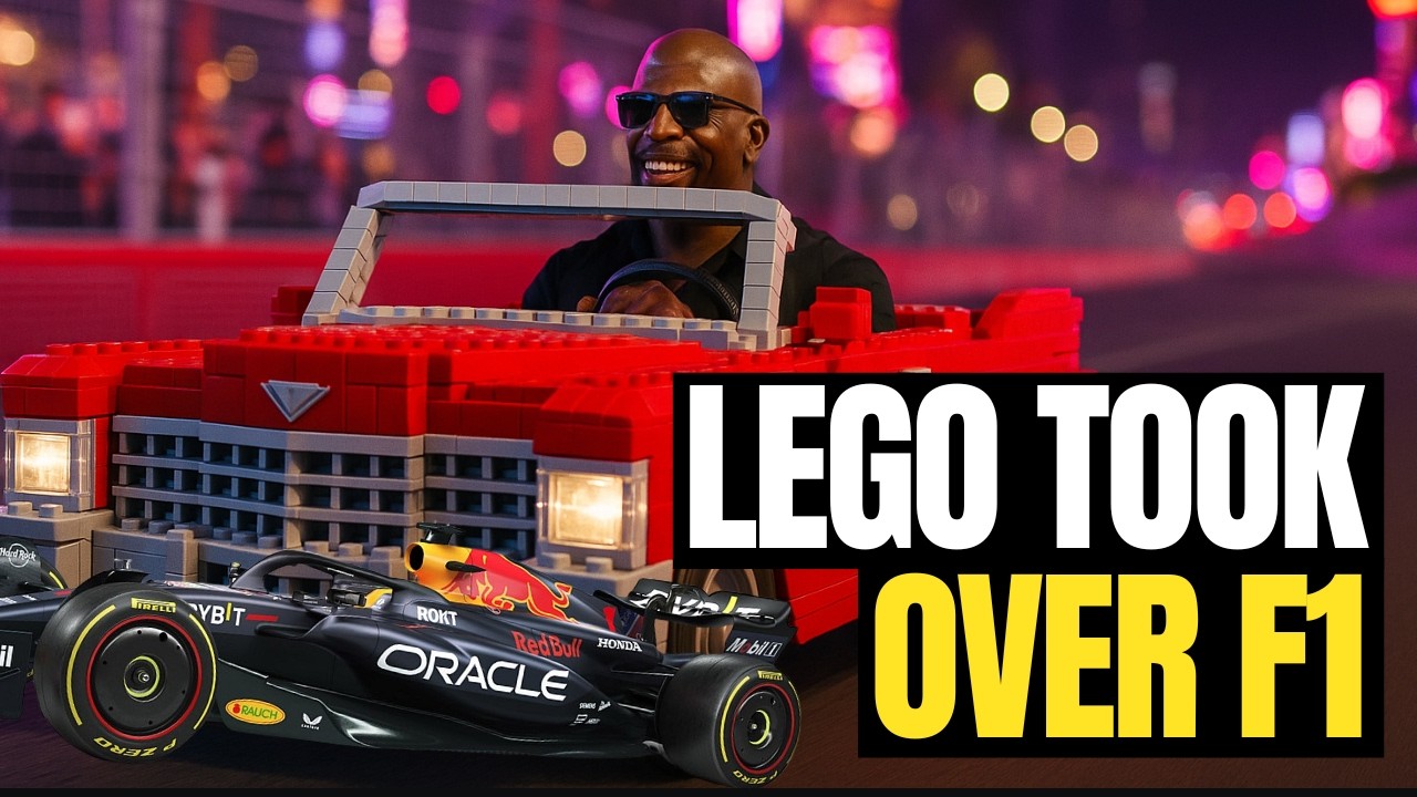 This Lego F1 Takeover in Las Vegas is Wild - YouTube