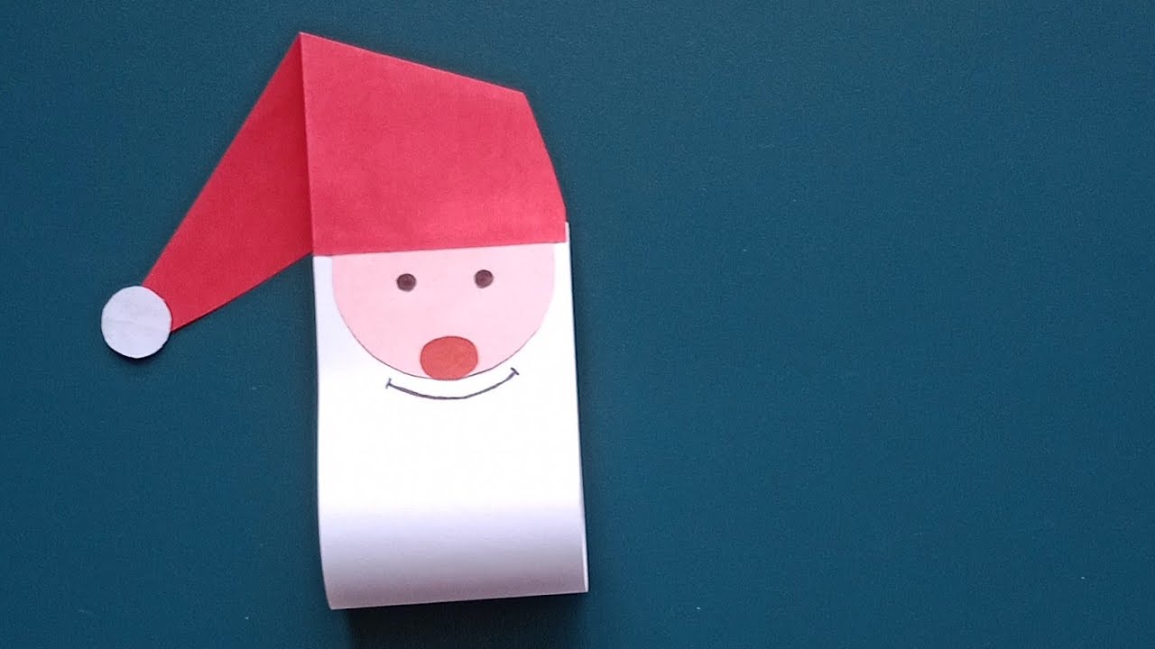 How to make Santa Claus | Christmas craft | Easy Santa Clause Craft ...