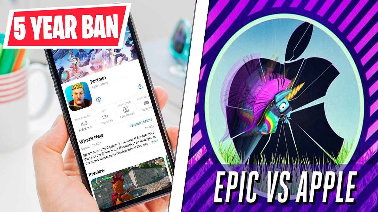 Fortnite IOS BANNED for 5 YEARS! Epic CEO Confirmed.. - YouTube