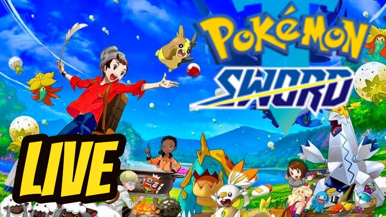 Pokemon Sword and Shield - Live Stream - YouTube